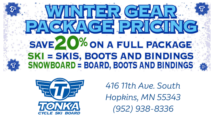 Tonka Winter Gear Package Pricing | The Ski Challenge